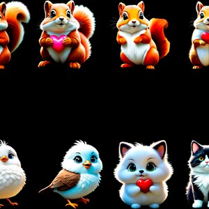 Adorable Pets Clipart Bundle, Adorable Animals, Clipart, Clipart Bundle ...