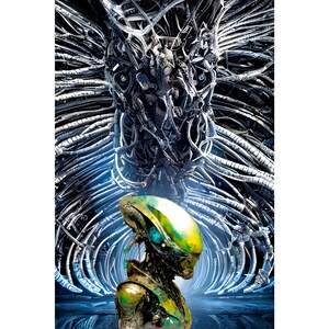 Printable Alien Portraits Digital Paper, Scrapbooking, Scrapbook Paper ...