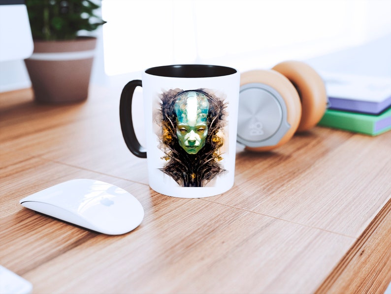 Printable Alien Portraits Digital Paper, Scrapbooking, Scrapbook Paper ...