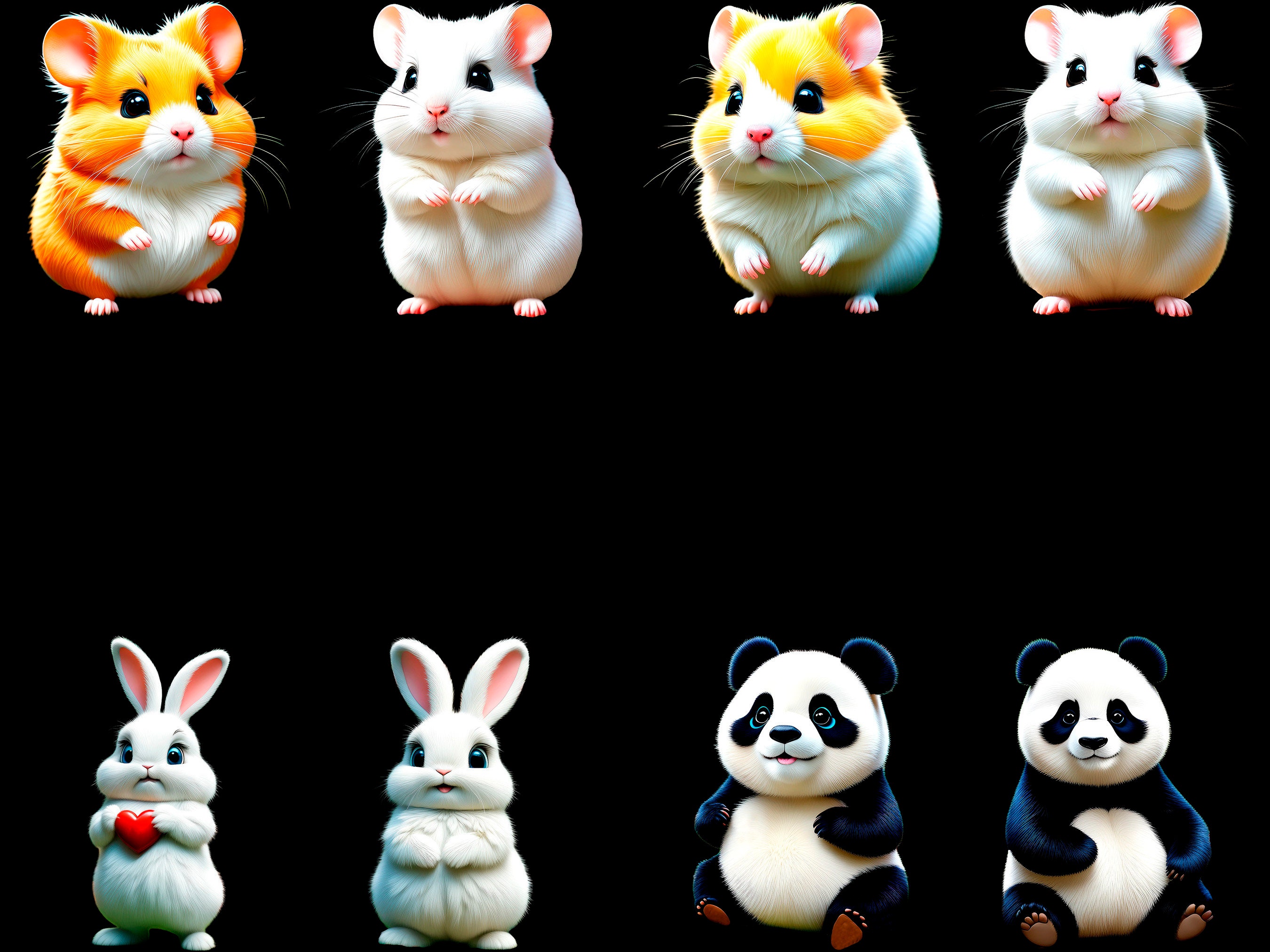 Adorable Pets Clipart Bundle, Adorable Animals, Clipart, Clipart Bundle ...