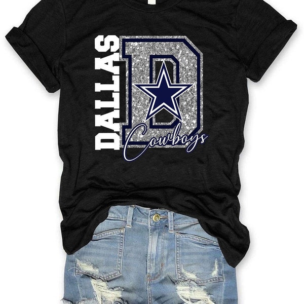 Dallas Cowboy Bling Shirt - Etsy