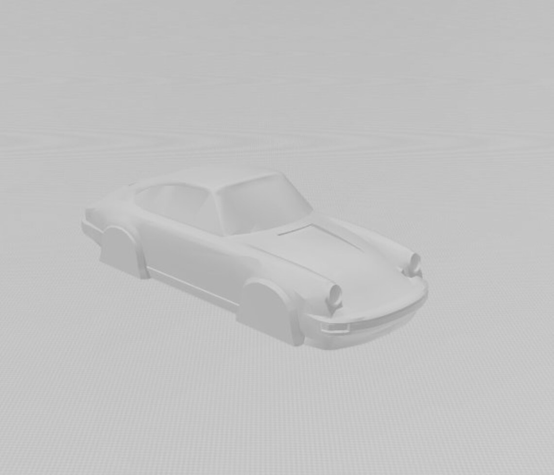 Porsche 911 3D Stl File Iconic Cars Stl Super Car 3d Stl File - Etsy