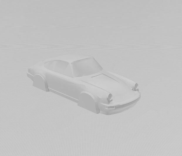 Porsche 911 3D Stl File Iconic Cars Stl Super Car 3d Stl File - Etsy