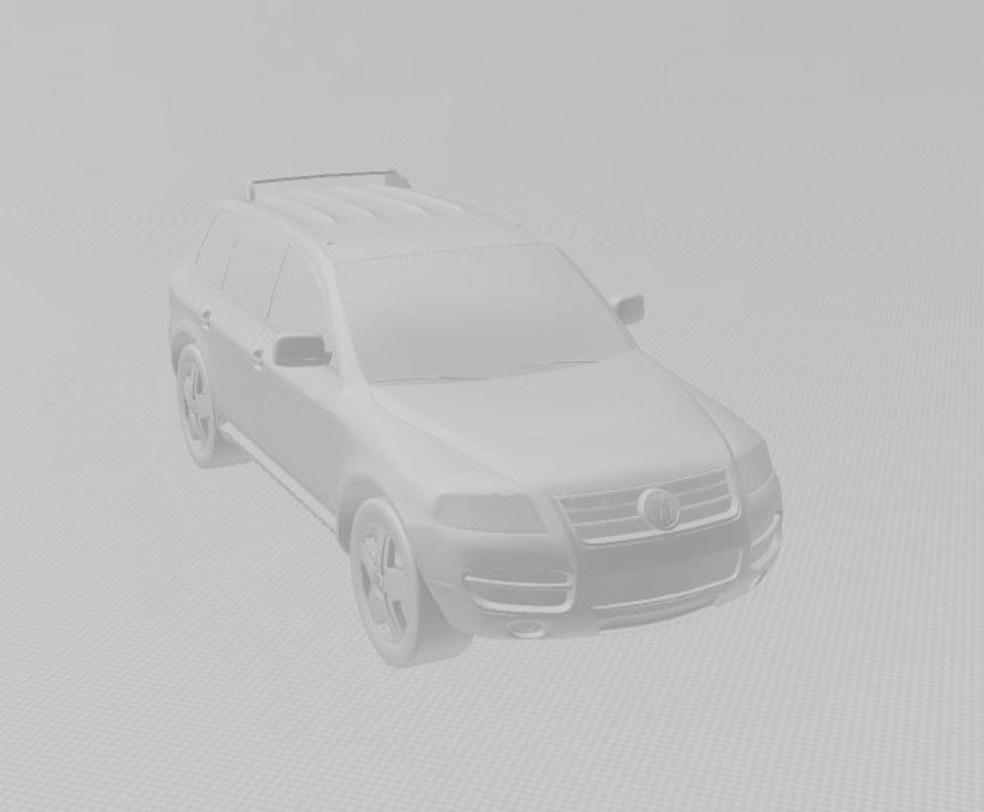 Volkswagen Touareg 3D Stl File Iconic Cars Stl Super Car 3d Stl File 3D ...