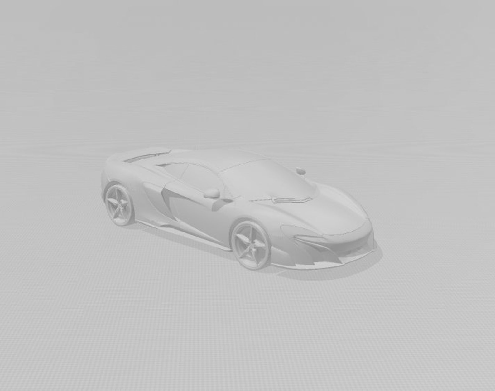 Mclaren 675 3D Stl File Iconic Cars Stl Super Car 3d Stl File 3D Ready ...