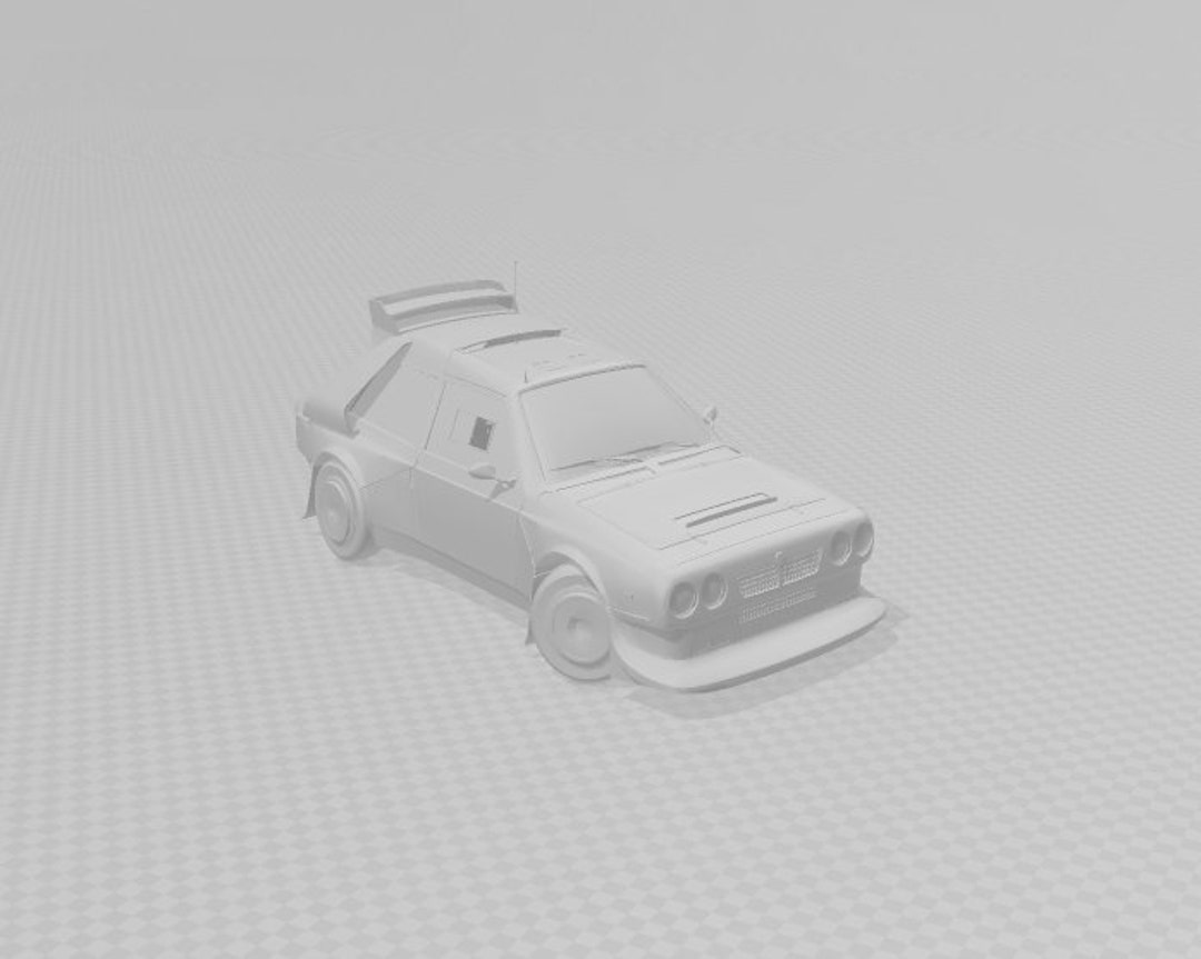 Lancia Delta S4 3D Stl File Iconic Cars Stl Super Car 3d Stl File 3D ...