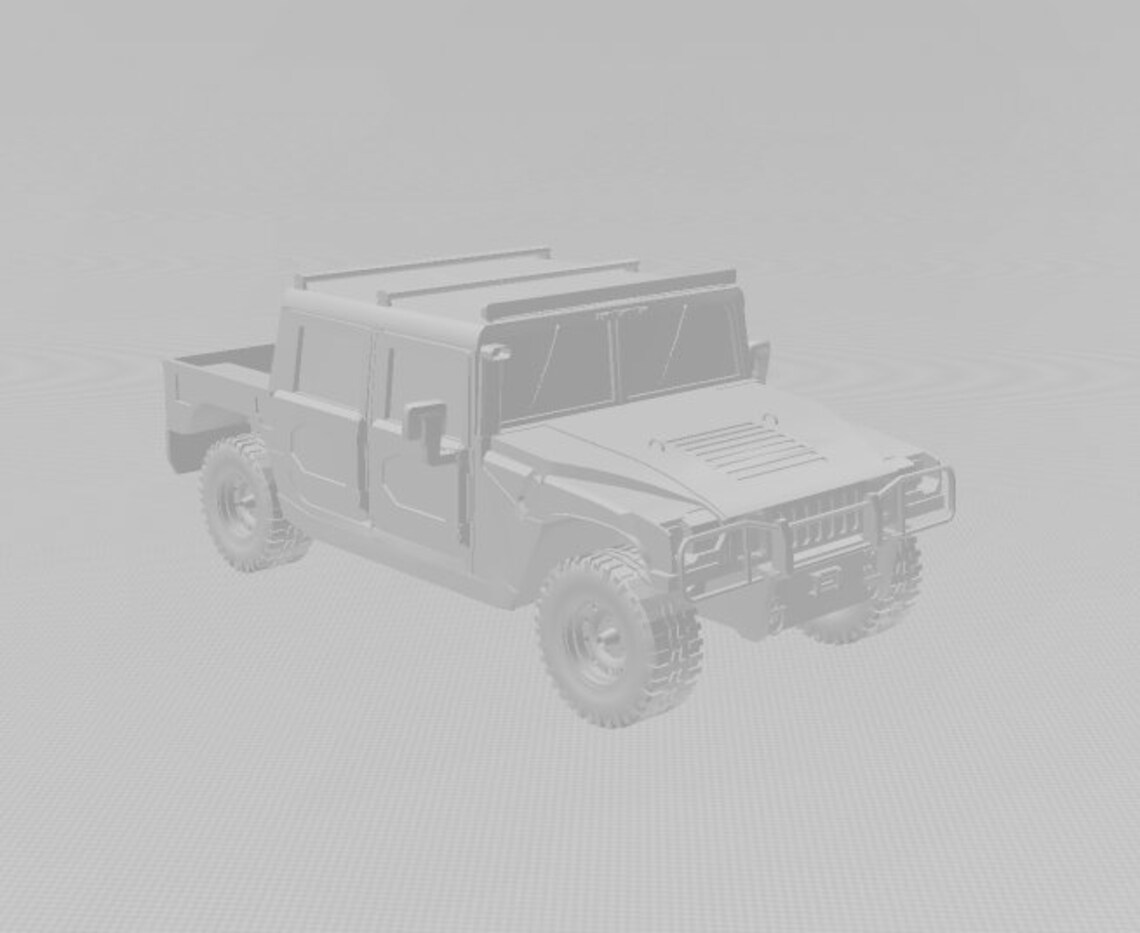 Hummer H1 3D Stl File Iconic Cars Stl Super Car 3d Stl File 3D - Etsy