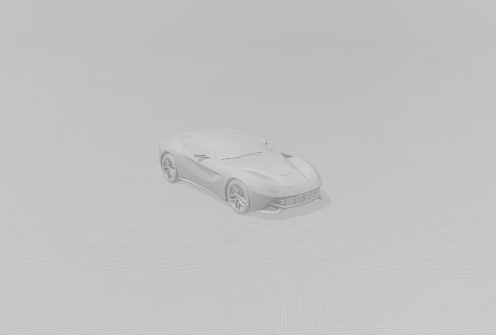 Ferrari F12 3D Stl File Iconic Cars Stl Super Car 3d Stl File 3D Ready ...