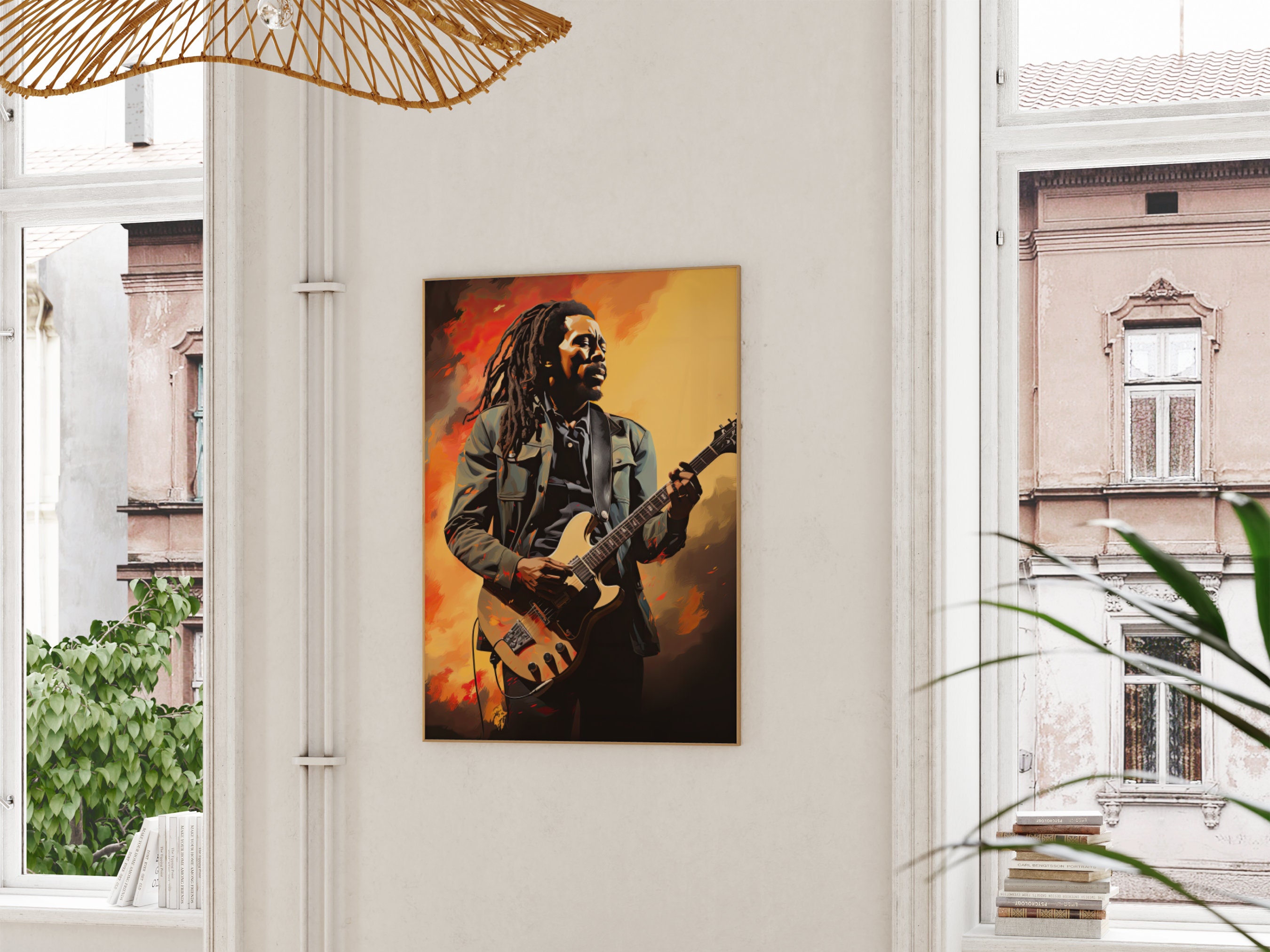 Bob Marley Wall Art Poster Reggae Poster With or Without Frame ...