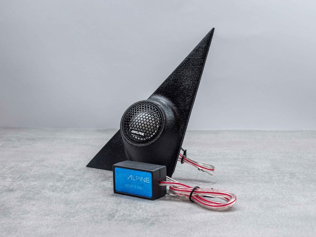 1x Pair of Interior Premium Tweeters for BMW E30 With Mounting Trim ...