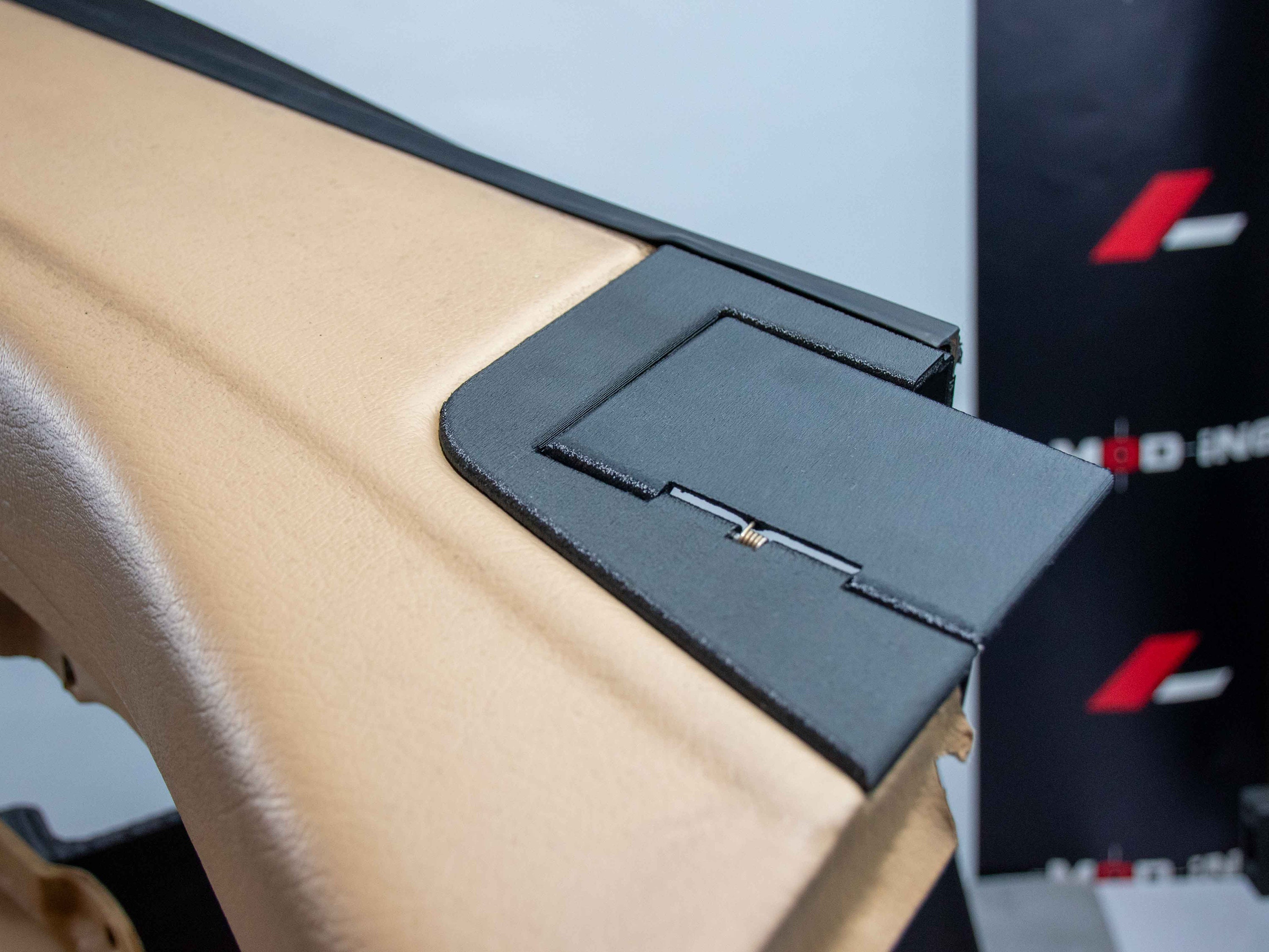 BMW E30 Convertible Roof Cover Plastic Flap Riser Mechanism Trim Right ...