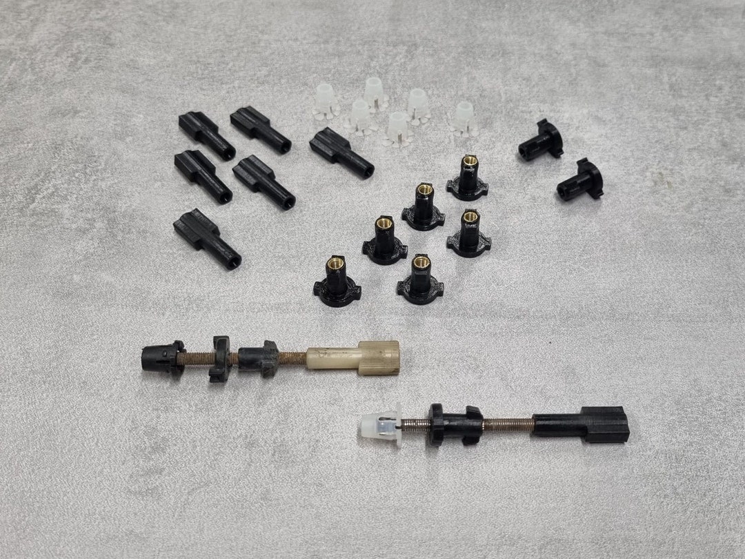 BMW E30 Front Headlight Adjustment Repair Clips Set Restoration Kit ...