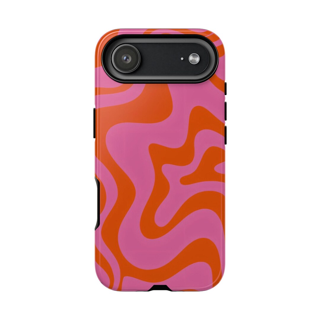 Psychedelic Retro iPhone Case: Groovy 60s 70s Abstract - Etsy