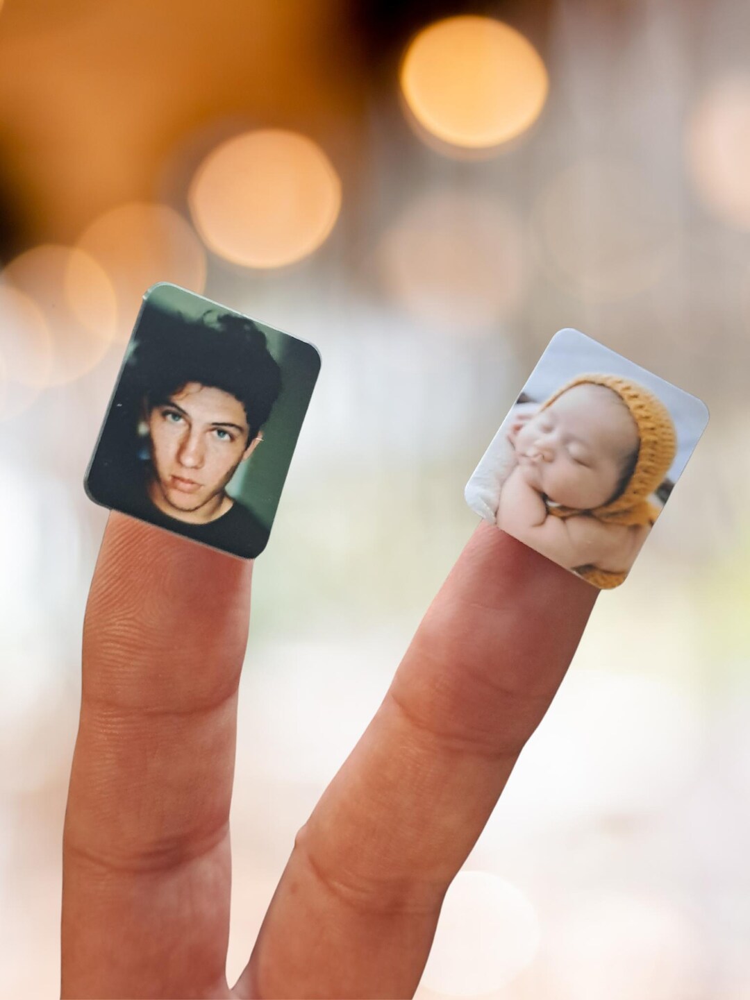 Personalized Photo Stickers Mini 1 Sheet With 8 Stickers Travel Diary ...