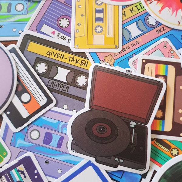 Record Stickers - Etsy