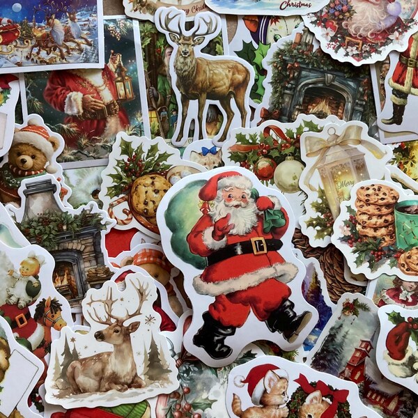 Christmas Stickers - Etsy