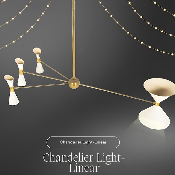Linear Chandelier - Etsy