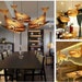 Wooden Whale Ceiling Chandelier nautical Elegance for Your Space Wood ...