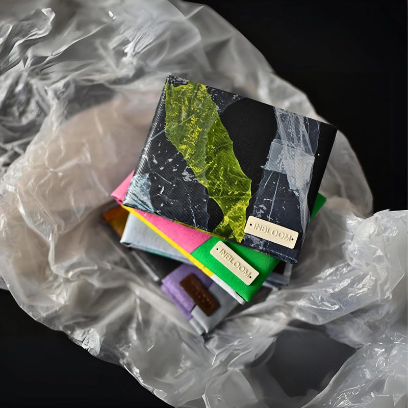 Wallet Women Upcycled - Etsy