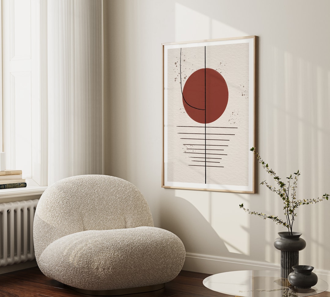 Japandi Wall Art Living Room Wabi Sabi Art Print Japandi Decor - Etsy