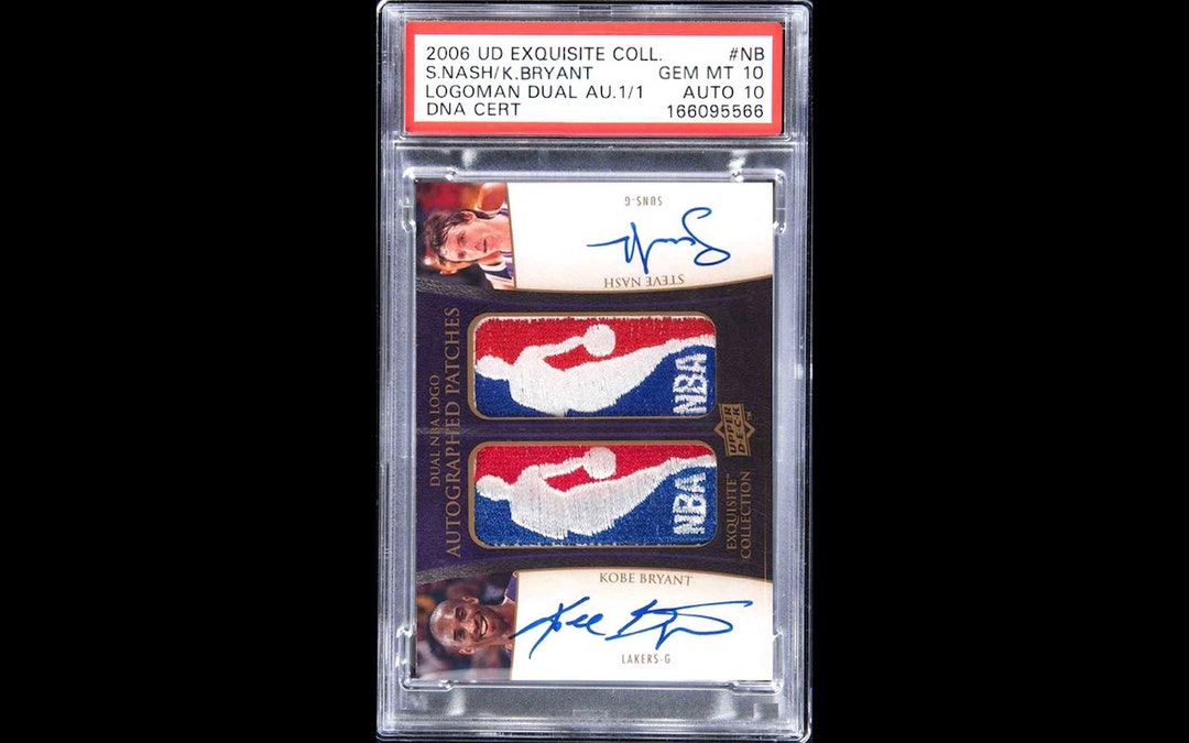 Reprint 2009 UD Exquisite Dual Logoman Kobe Bryant & Steve - Etsy