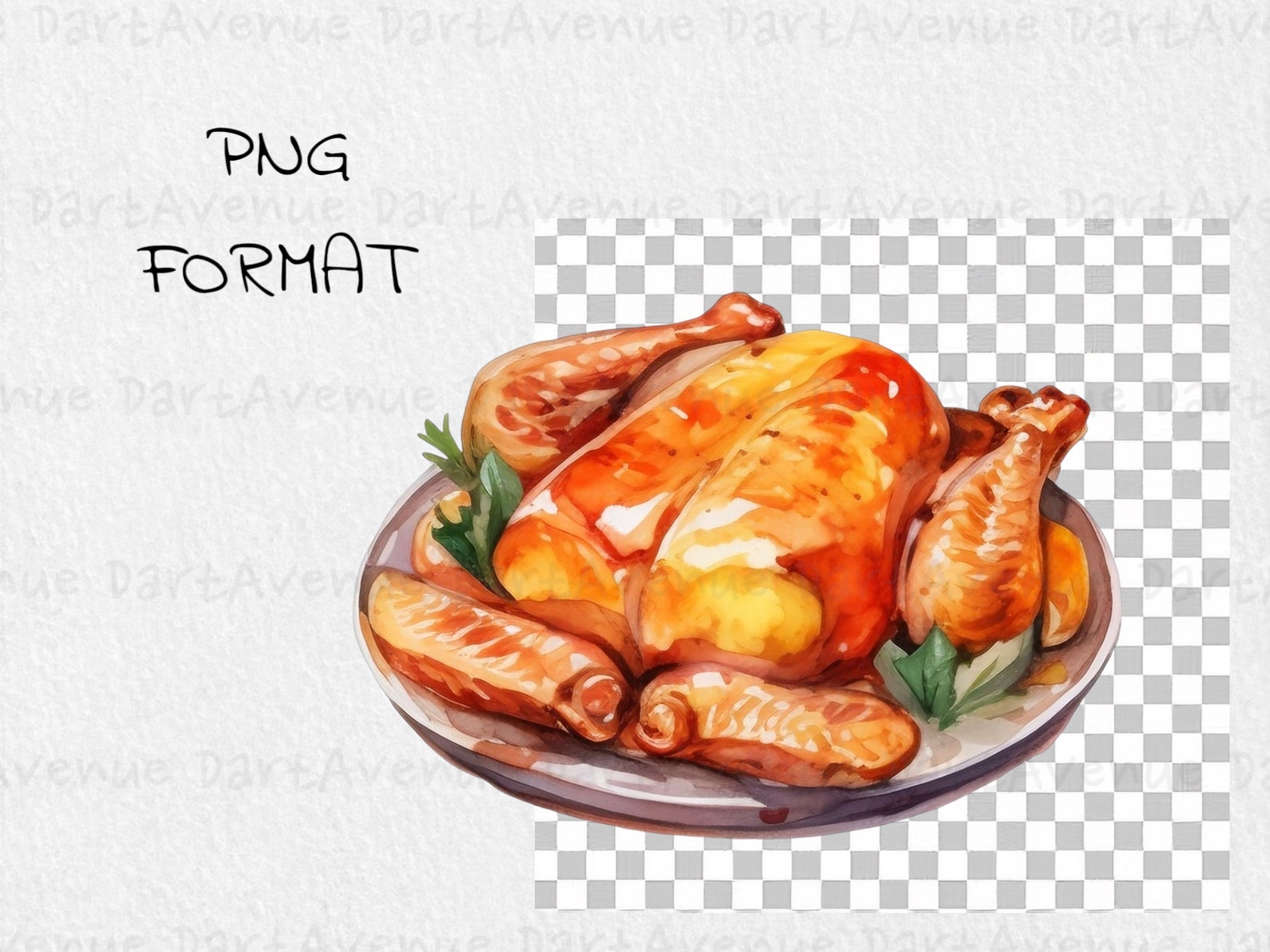 56 Kitchen Watercolor Clipart, Food Clipart, Home Decor Watercolor ...