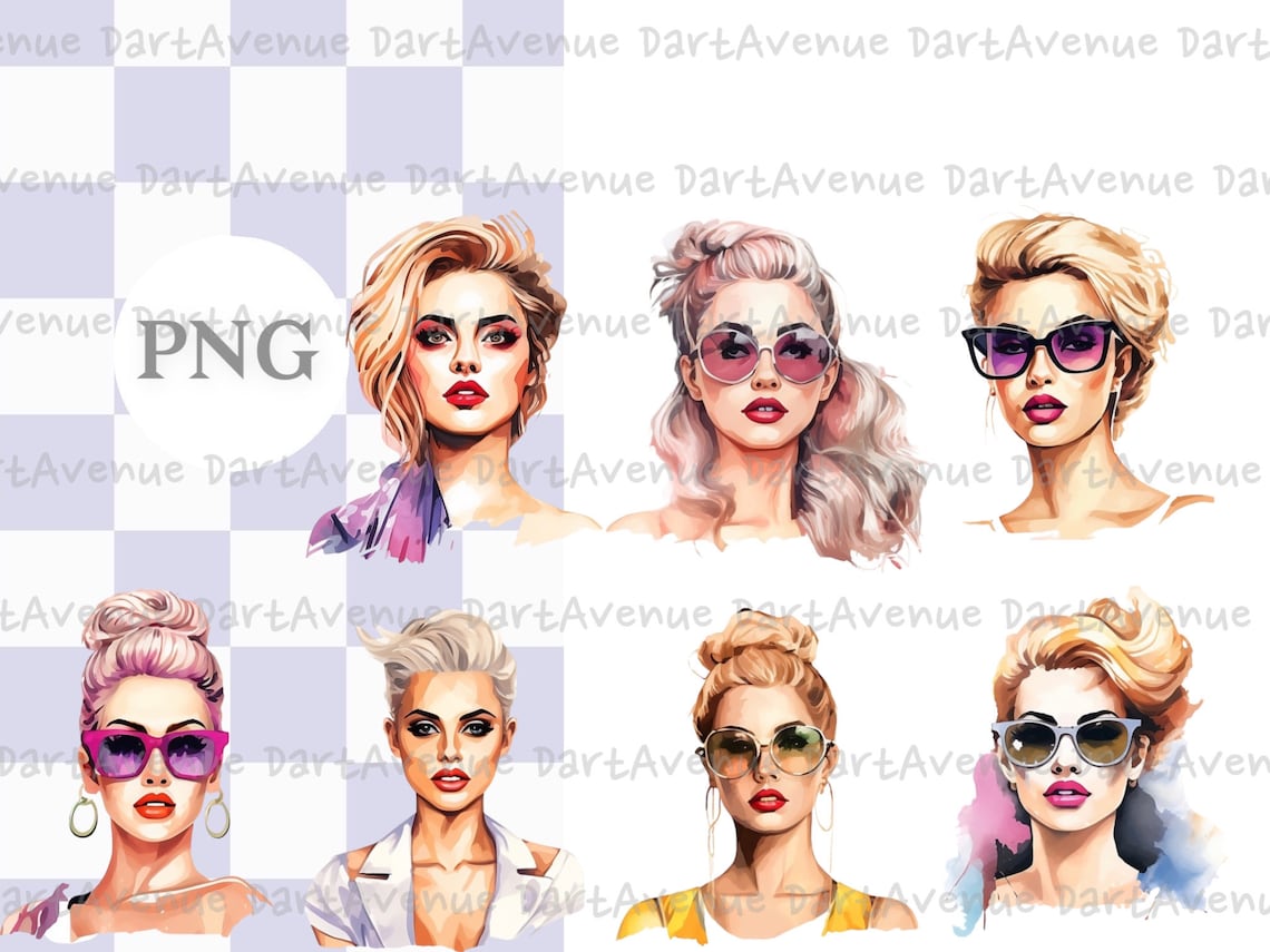 Fashion Model Clipart Collection, Women Clip Art, Boss Lady, Fashion ...