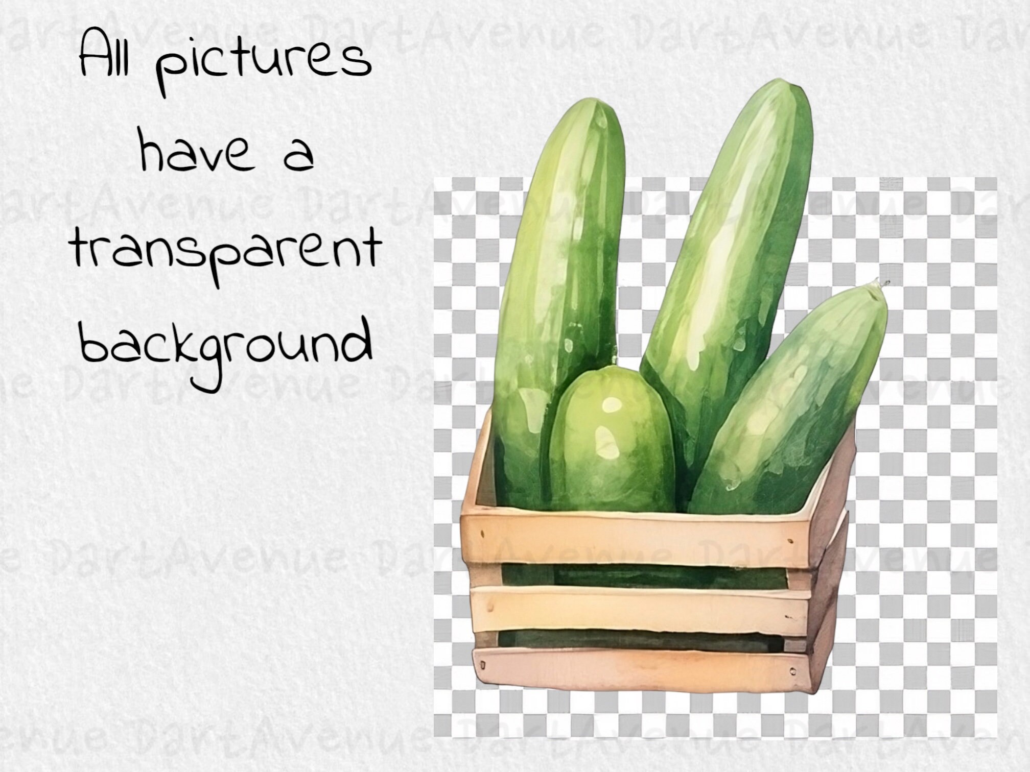 Watercolor Farmers Market Clipart, Watercolour Food Illustration, Art ...