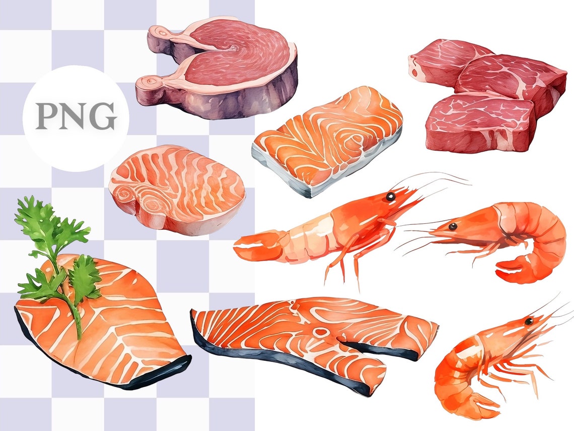 Fresh Food Clipart Healthy Food Vegetable Natural Food - Etsy