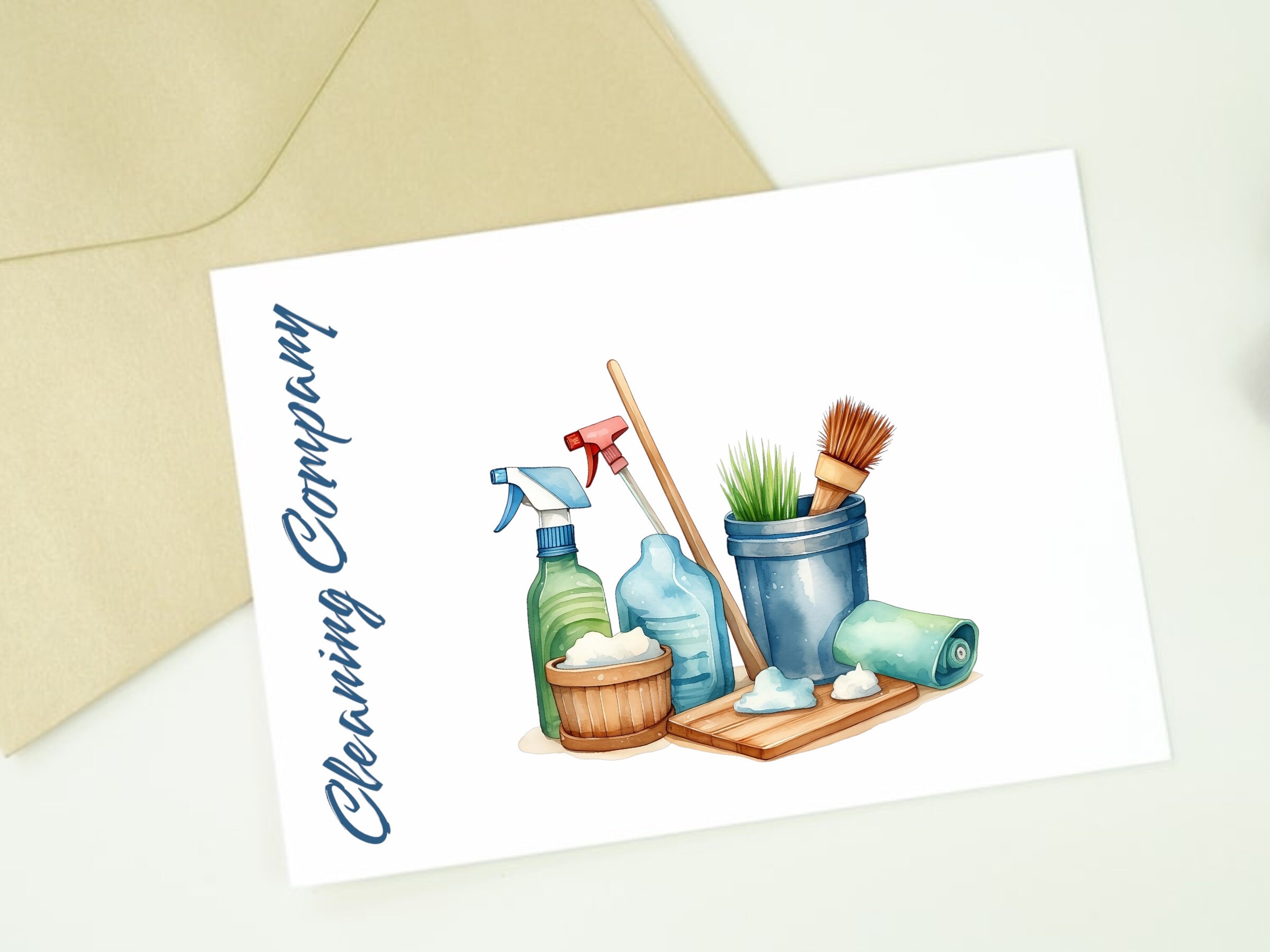 Watercolor Cleaning Clipart Collection, Cleaner Art, Household Chores ...