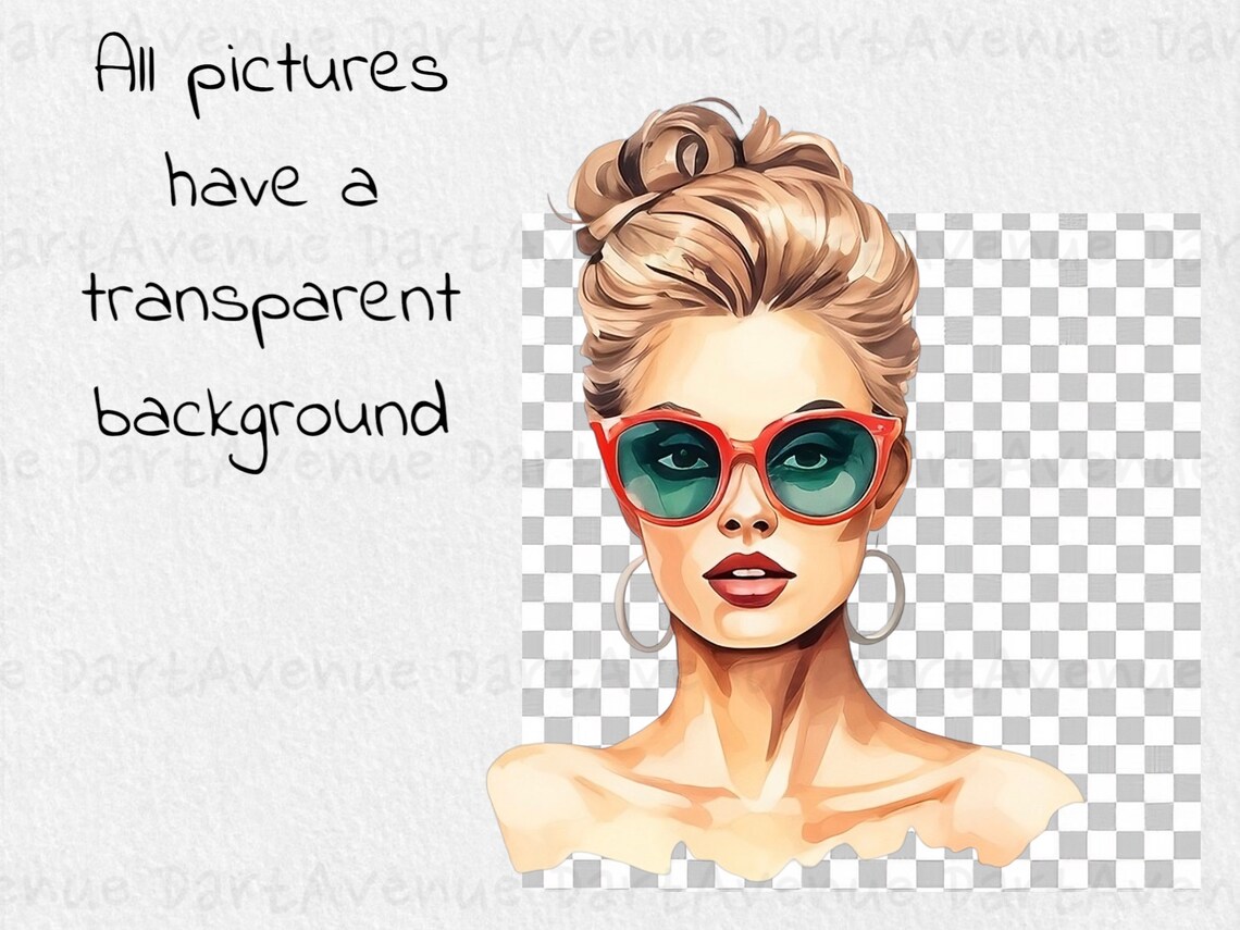 Fashion Model Clipart Collection, Women Clip Art, Boss Lady, Fashion ...