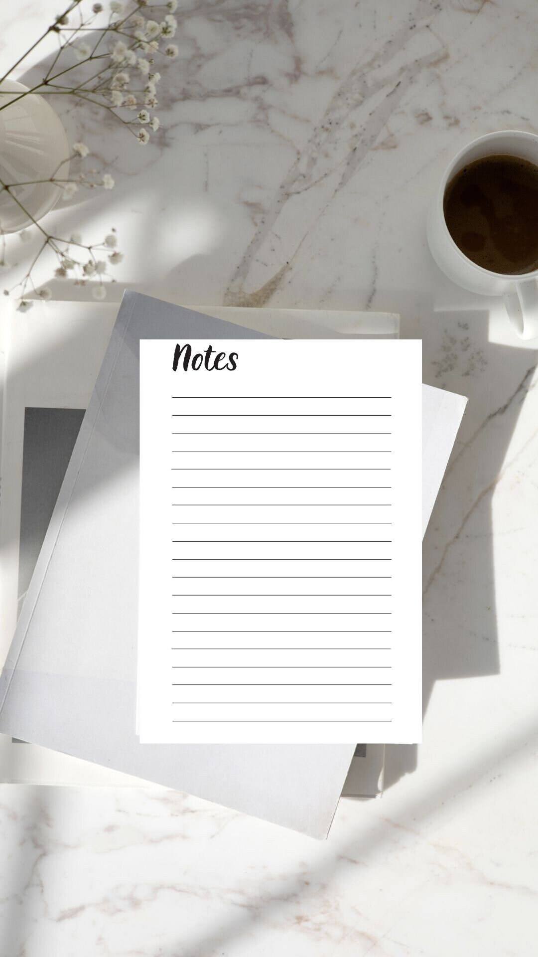 Notes Page Printable PDF Digital Download Digital File - Etsy