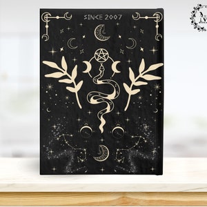Personalized Witch Notebook Journal Gothic Book Witchy Gifts Planner ...