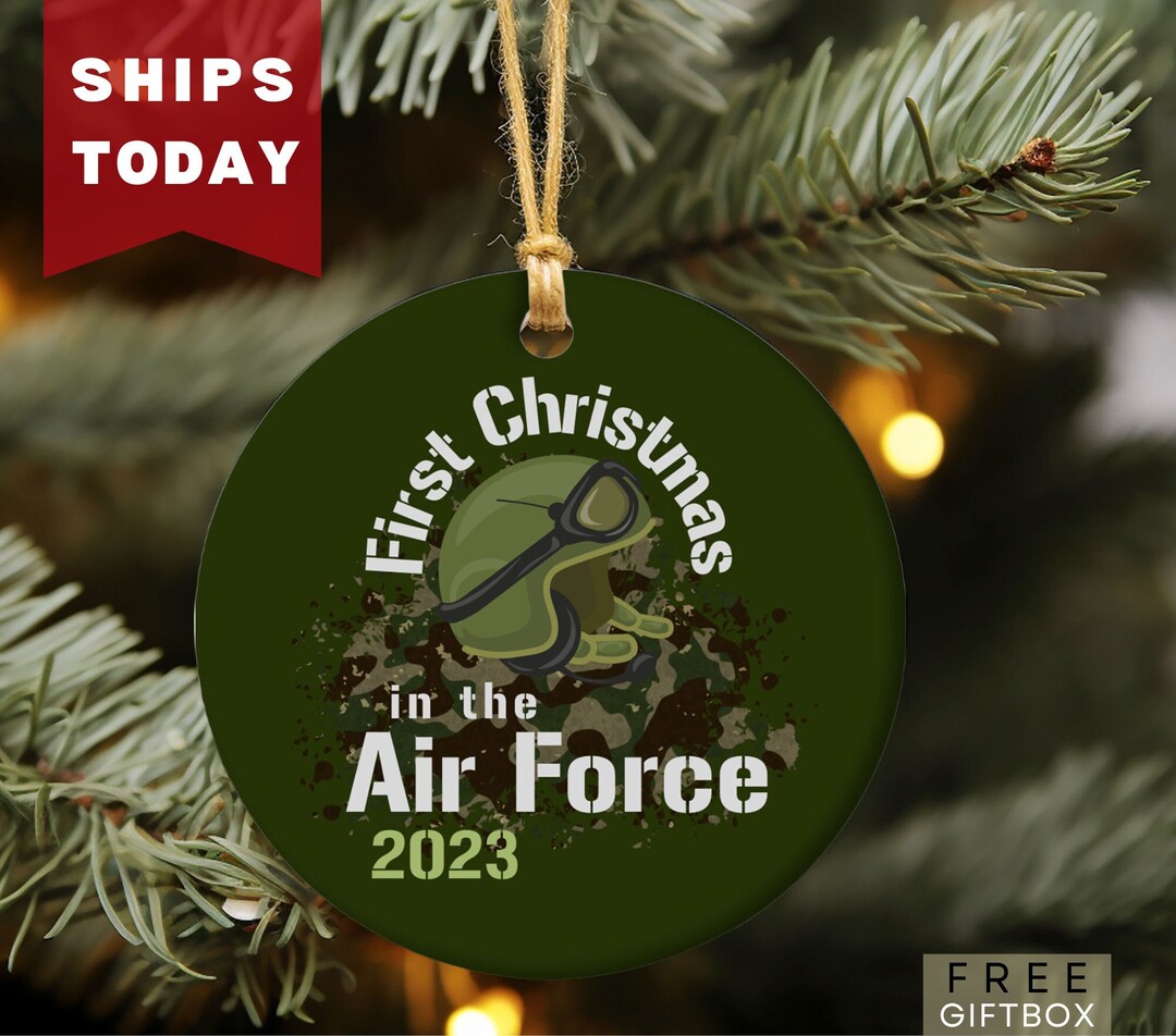 Gift for Veterans Day Ornament Military Service Gifts Army Marine Navy ...