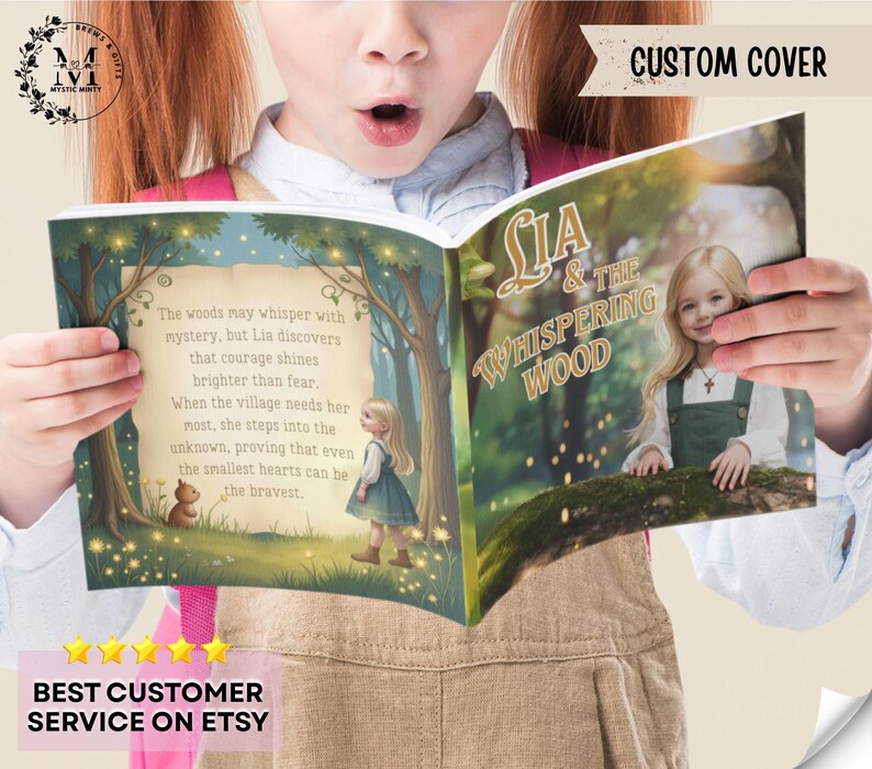 Custom Name Photos Personalized Story Books for Baby Girl Gift ...