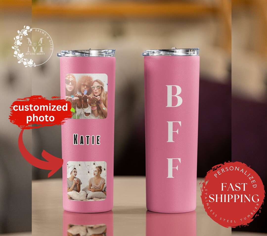 Personalized Picture Tumbler With Name Custom Photo Tumbler Gift for ...