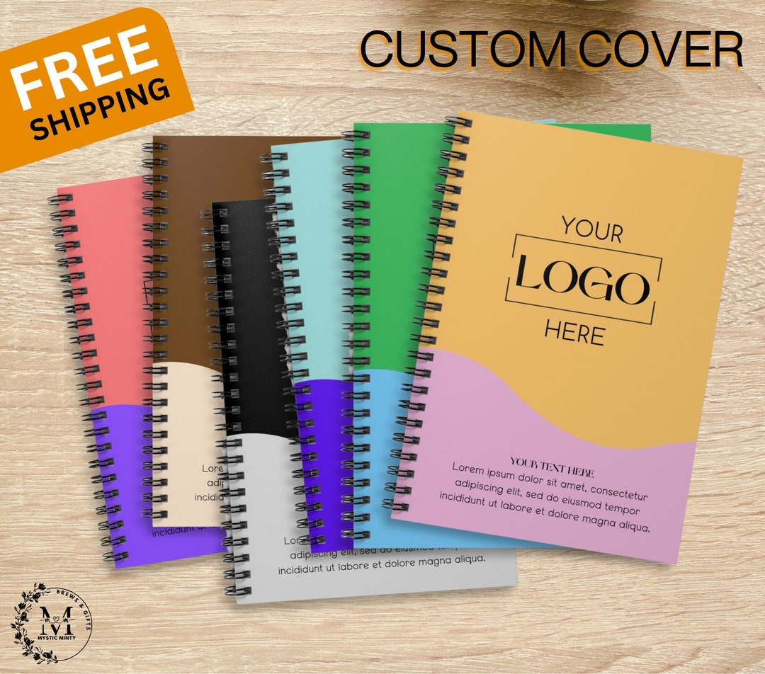 Custom Logo Notebook Personalized Notebook Journal Ccorporate Holiday ...