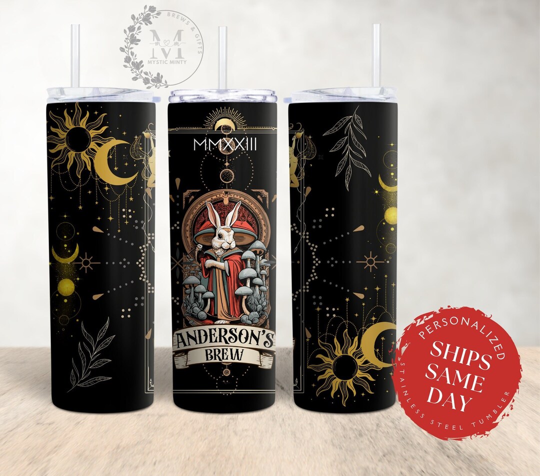 Personalized Witchy Gifts Tumbler Custom Witch Mug Kit Tumbler Tarot ...
