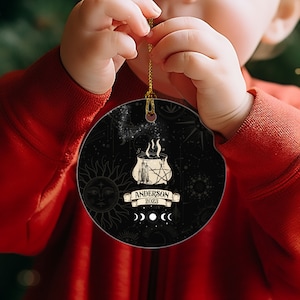 Witch Ornament Moon Ornament Witch Hand Moon Phase Decor Witchcraft ...