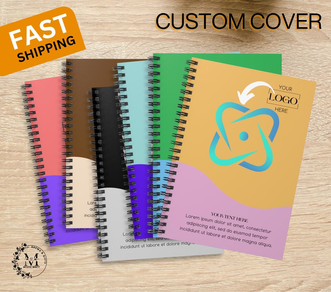 Custom Logo Notebook Personalized Notebook Journal Ccorporate Holiday ...