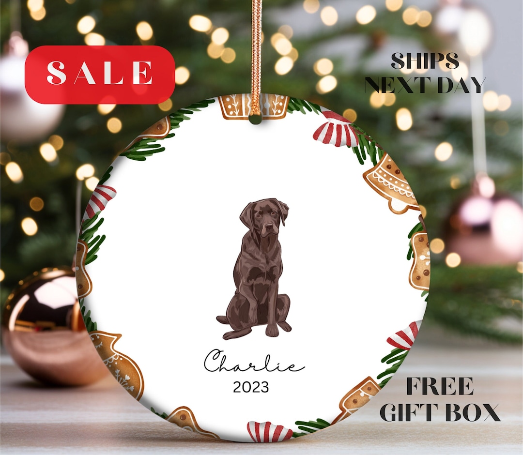 Labrador Christmas Ornament Labrador Ornament Pet Ornament Dog Memorial ...