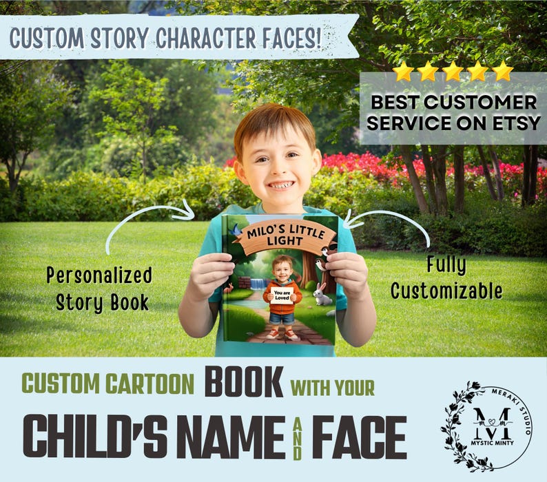 Personalized Story Book Children Book Custom Name Book Gifts for Baby ...