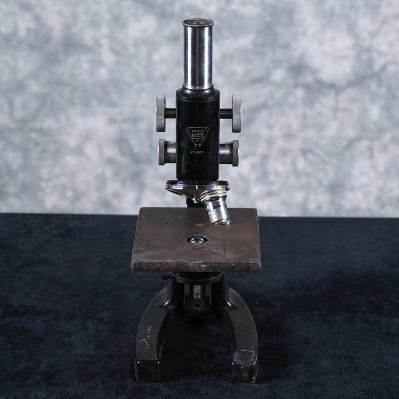 Vintage Bausch & Lomb Monoscope Microscope - Etsy