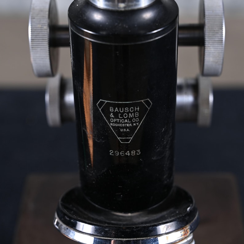 Vintage Bausch & Lomb Monoscope Microscope - Etsy