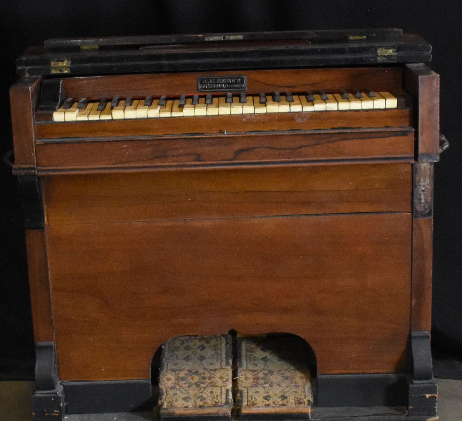 Vintage A. De Zeeuw Antique Pump/reed Organ for Parts or Repair 1880 ...