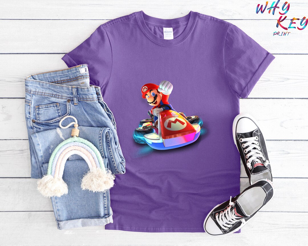 Super Mario Kart Shirt, Super Mario Shirt, Super Mario Road Trip Shirt ...
