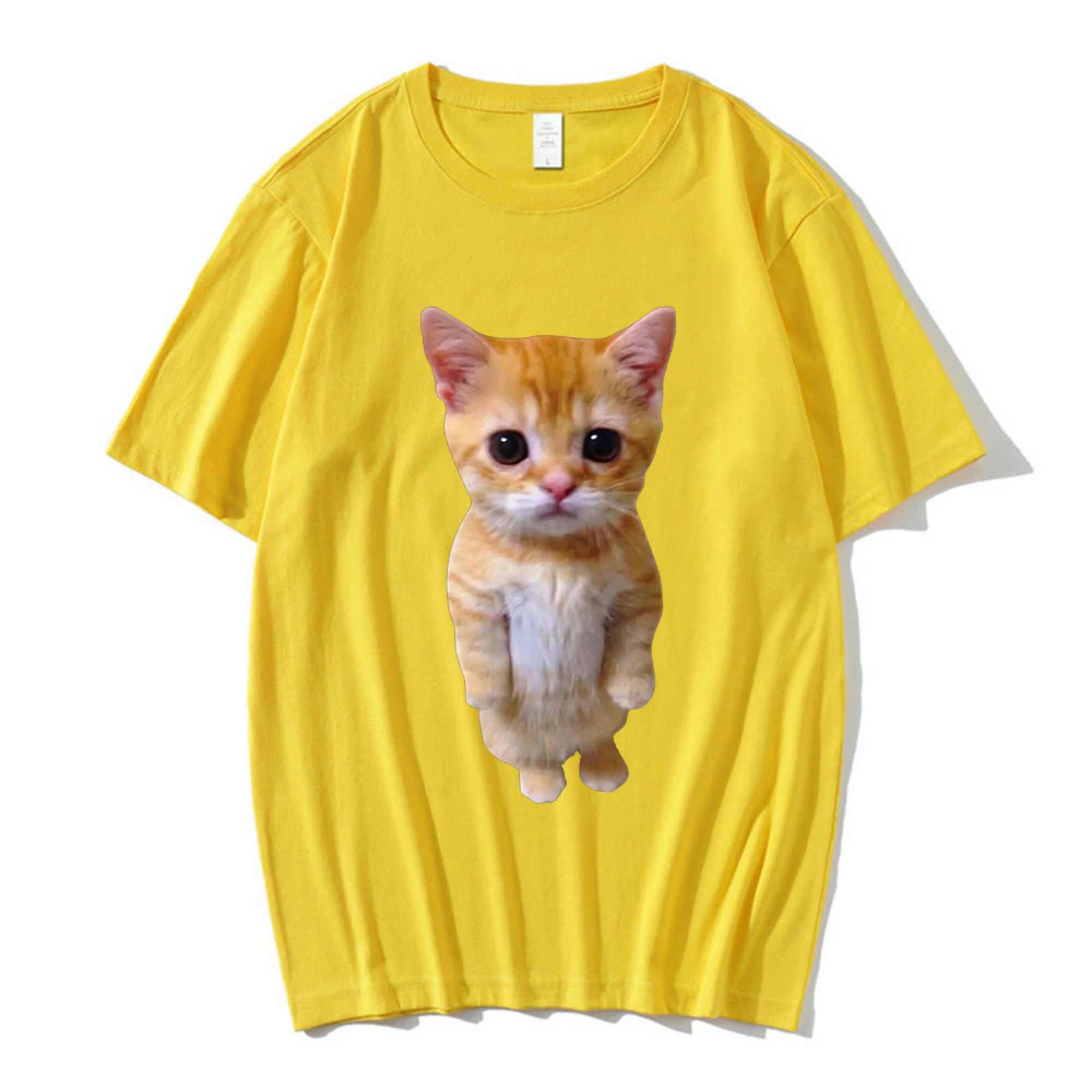 El Gato Meme Sad Crying Cat Munchkin Kitty Meme Trendy T-shirt - Etsy