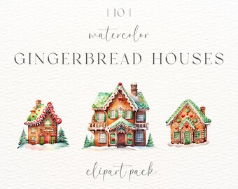 Gingerbread House PNG Clipart: Christmas Holiday Graphics (digital ...