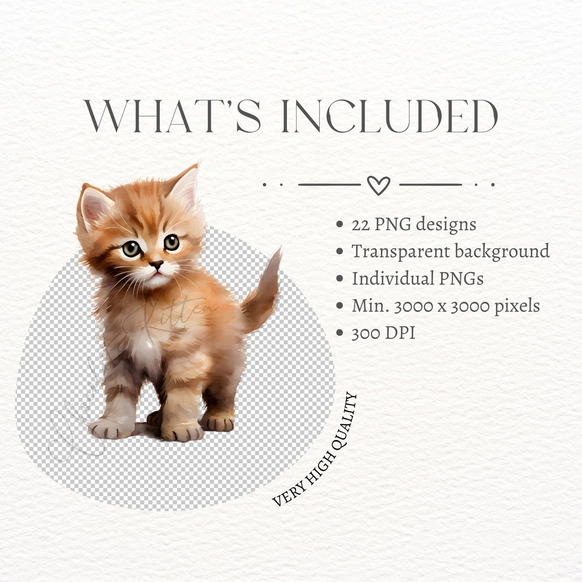 Kitten Clipart | Digital Download | Christmas Clipart | Pet Clipart ...