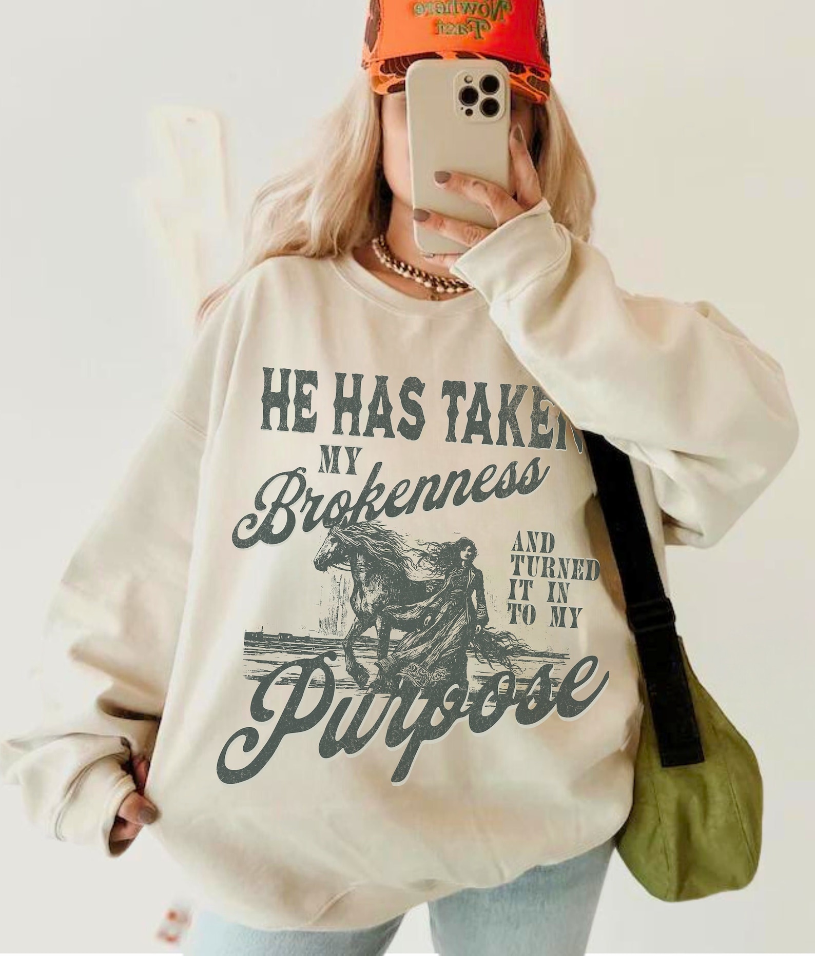 Christian Woman Sweatshirt Bible Verse Outfits for Her Church Trendy ...